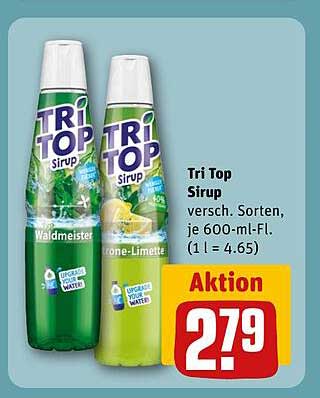 Tri Top Sirup Angebot bei REWE Center