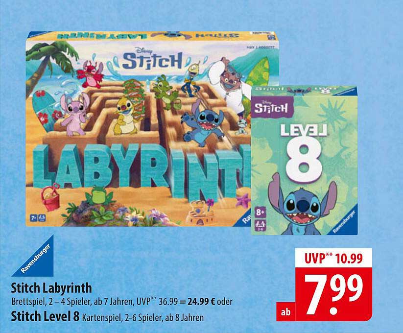 Stitch Labyrinth Und Stitch Level 8 Angebot bei Famila Nord Ost ...