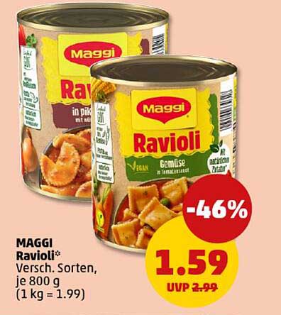 Maggi Ravioli Angebot bei Penny - ProspektGuru.de