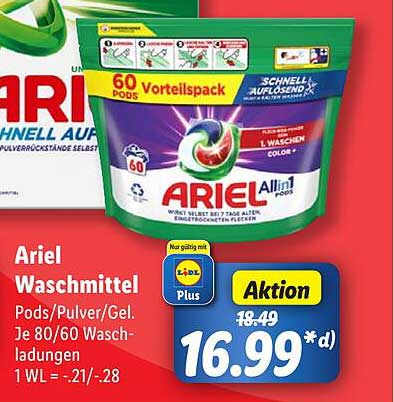 Waschmittel Angebot Lidlnull