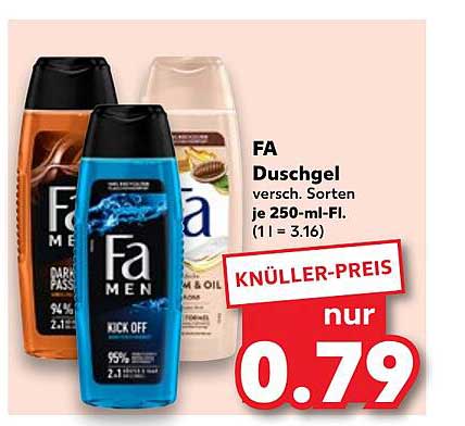 Fa Duschgel Angebot bei Kaufland