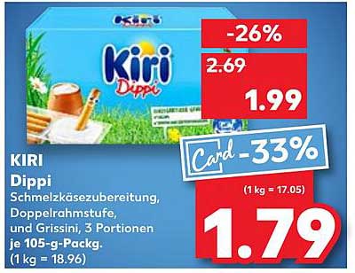 Kiri Dippi Angebot bei Kaufland