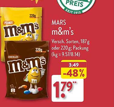 Mars M&M's Angebot bei Aldi Nord - ProspektGuru.de