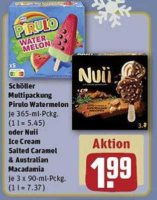 Pirulo Watermelon Nui Ice Cream Salted Caramel & Australian Macadamia ...