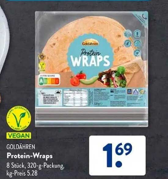 Protein-Wraps Angebot bei Aldi Süd