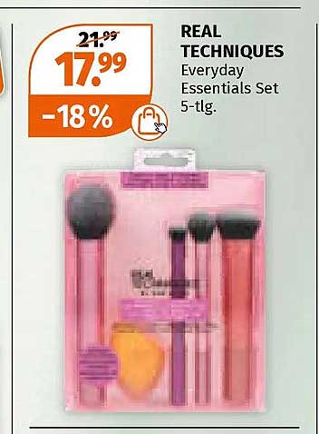 Real Techniques Everyday Essentials Set 5-Tlg. Angebot bei Müller ...