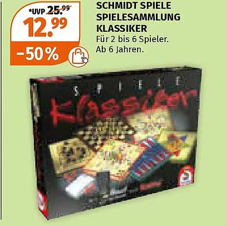 Schmidt Spiele Spielesammlung Klassiker Angebot bei Müller ...