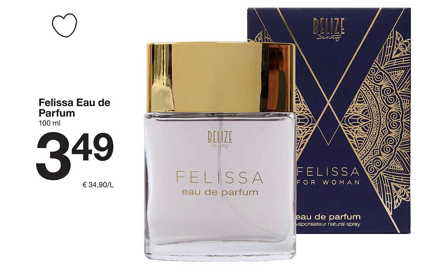 Felissa Eau De Parfum Angebot bei Zeeman - ProspektGuru.de