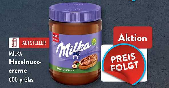 Milka Haselnusscreme 350-G-Glas Angebot bei Famila Nord West ...