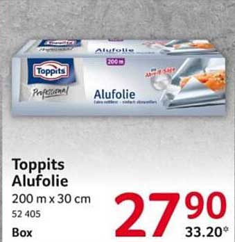 Toppits Alufolie Angebot bei Selgros - ProspektGuru.de