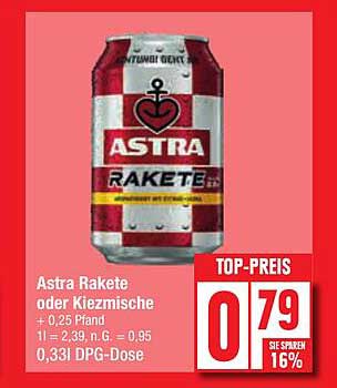 Astra Rakete Angebot