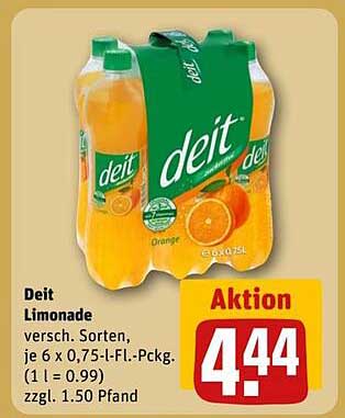 Deit Limonade Angebot bei REWE Center