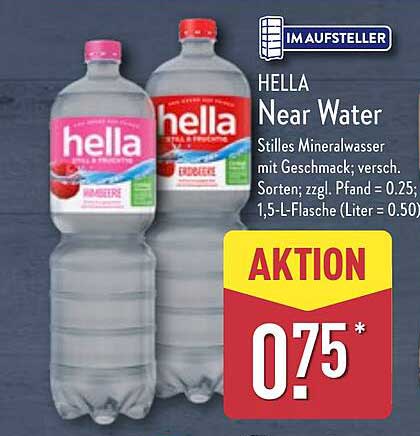 Hella Near Water Angebot bei Aldi Nord