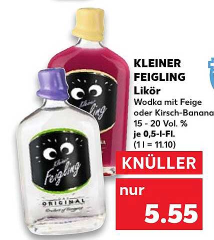 Kleiner Feigling Angebot bei Kaufland