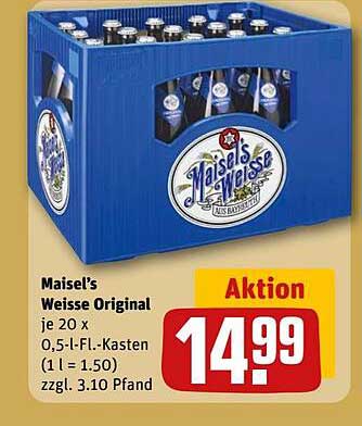 Maisel's Weisse Original Angebot bei REWE Center