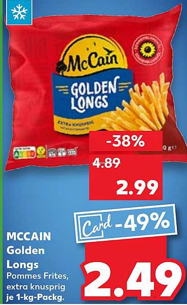 Mccain Golden Longs Angebot bei Kaufland