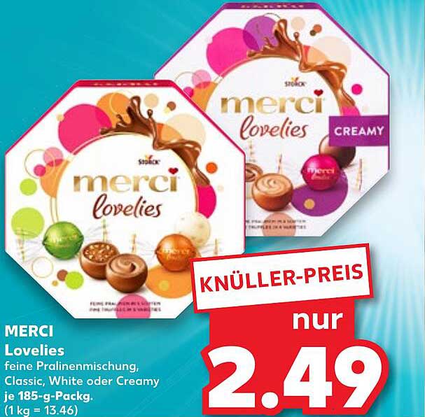 Merci Lovelies Angebot bei Kaufland