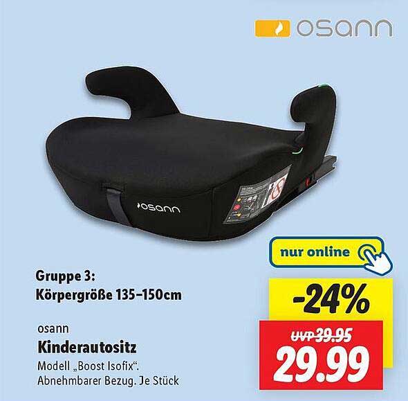 Osann Kinderautositz Angebot bei Lidl