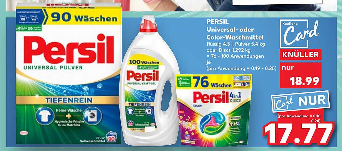 Persil Universal Pulver Angebot bei Kaufland