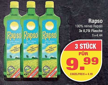 Rapso Angebot bei E-Center