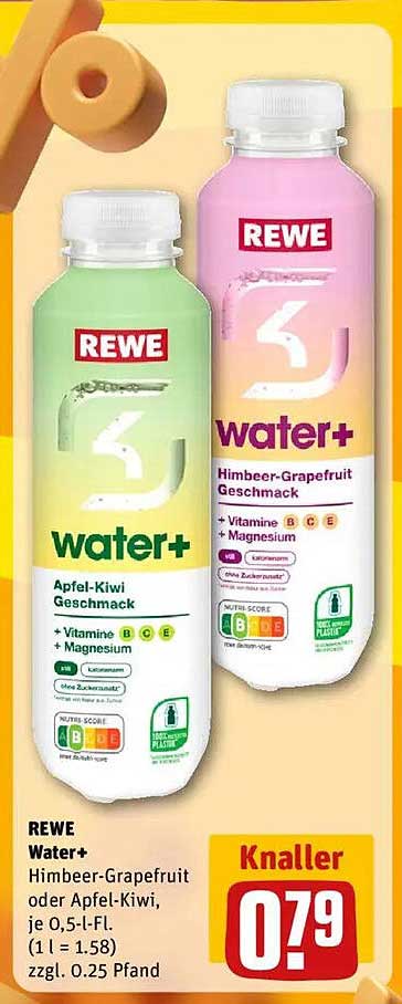 Rewe Water+ Angebot bei REWE Kaufpark
