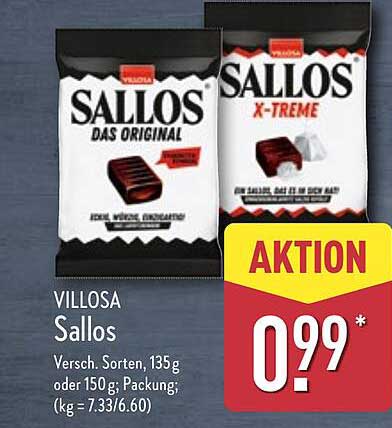 Sallos Angebot bei Aldi Nord