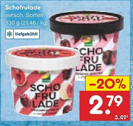 Schofrulade Angebot bei Netto Marken-Discount - ProspektGuru.de