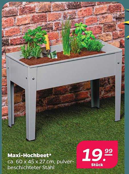 Maxi-Hochbeet* Angebot bei NETTO - ProspektGuru.de