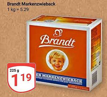 Brandt Zwieback Angebot bei Wasgau - ProspektGuru.de