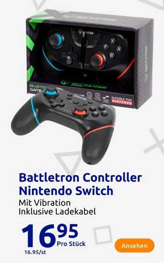Battletron Controller Nintendo Switch Angebot bei Action