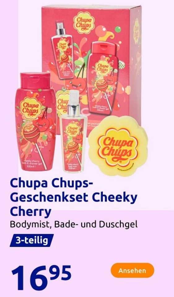Chupa Chups-Geschenkset Cheeky Cherry Angebot bei Action