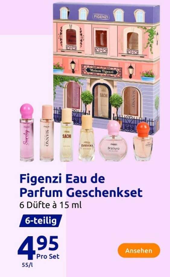 Figenzi Eau De Parfum Geschenkset Angebot bei Action
