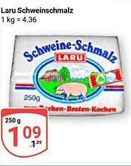 Laru Schweineschmalz Angebot bei Globus