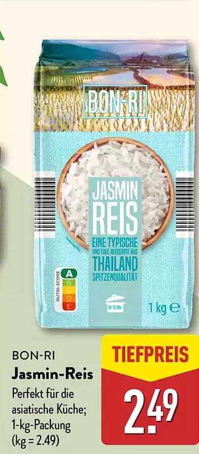 Bon-Ri Jasmin-Reis Angebot bei Aldi Nord