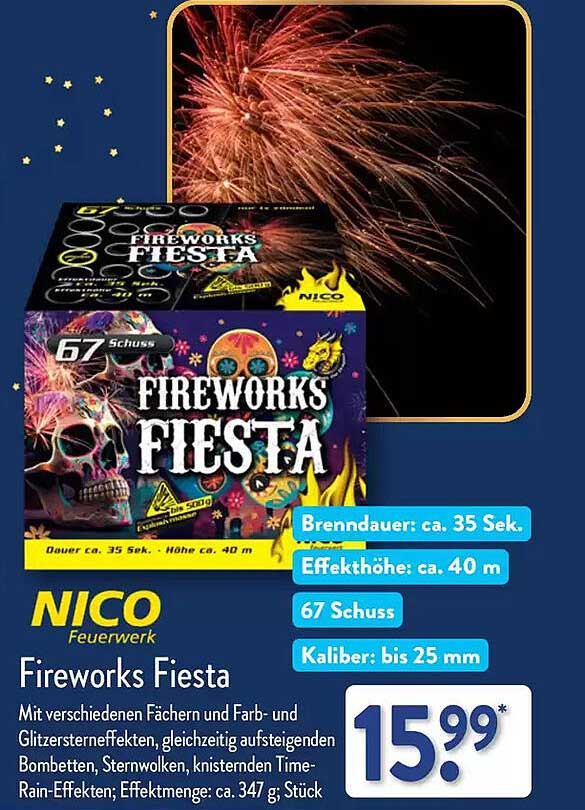 Fireworks Fiesta Angebot bei Aldi Nord - ProspektGuru.de
