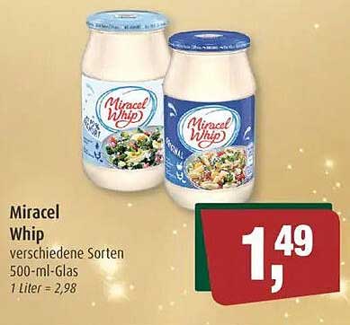 Schne Miracel Whip Angebot Ebenbild