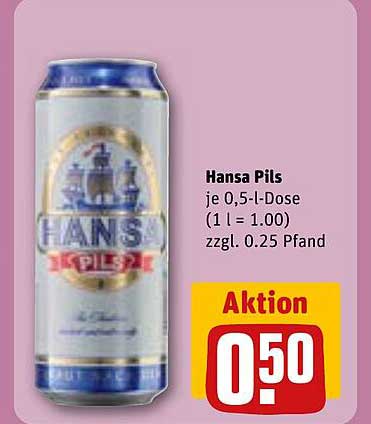 Hansa Pils Angebot bei REWE - ProspektGuru.de