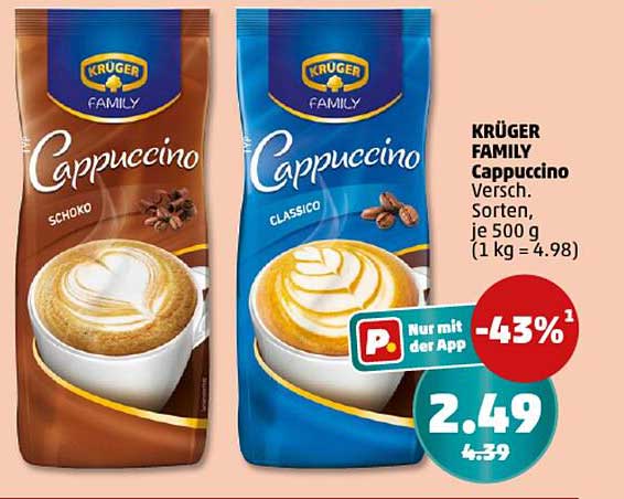 Wunderbar Krger Cappuccino Angebot Bildnull