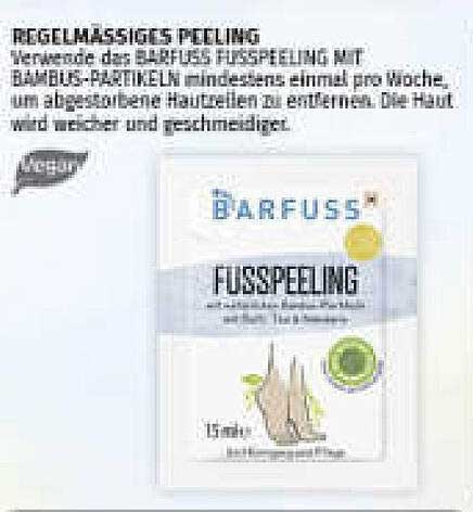 Barfuss Fussspeeling Angebot bei Müller - ProspektGuru.de