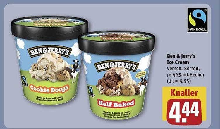 Ben & Jerry's Ice Cream Angebot bei REWE