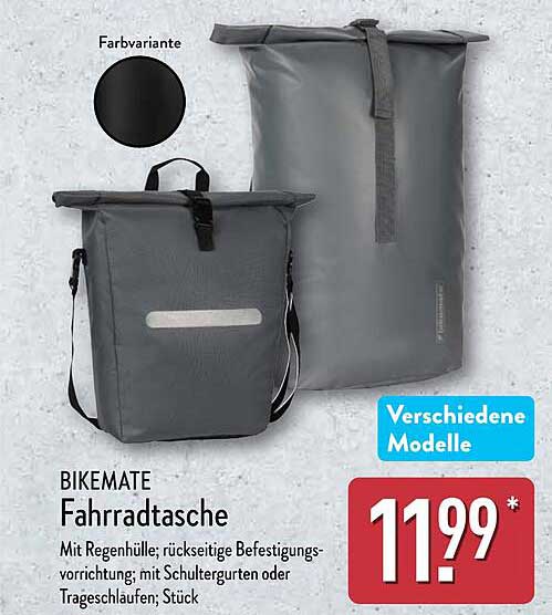Bikemate Fahrradtasche Angebot bei Aldi Nord - ProspektGuru.de