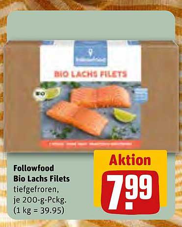 Bio Lachs Filets Angebot bei REWE Kaufpark