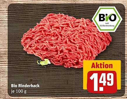 Bio Rinderhack Angebot bei REWE Center