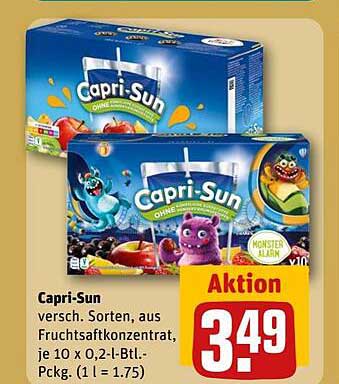 Capri-Sun Angebot bei REWE Center - ProspektGuru.de