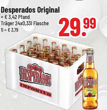 Desperados Original Angebot bei trinkgut - ProspektGuru.de