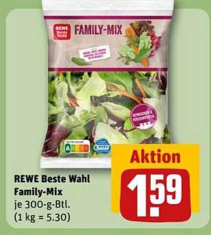 Rewe Beste Wahl Family-Mix Angebot bei REWE Center