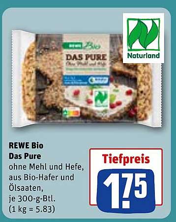 Rewe Bio Das Pure Angebot bei REWE - ProspektGuru.de