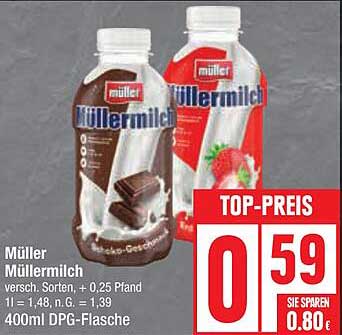Müller Müller Milch Angebot bei Edeka