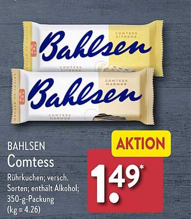 Bahlsen Comtess Angebot bei Aldi Nord