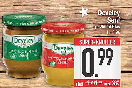 Develey Senf Angebot bei E-Center - ProspektGuru.de
